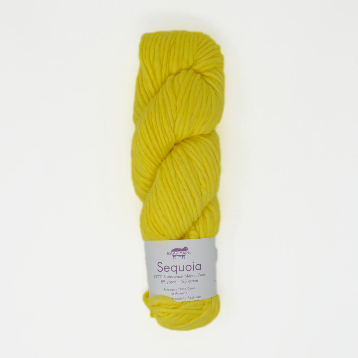 Sequoia - Lemon Meringue – Three Birds Yarn Studio