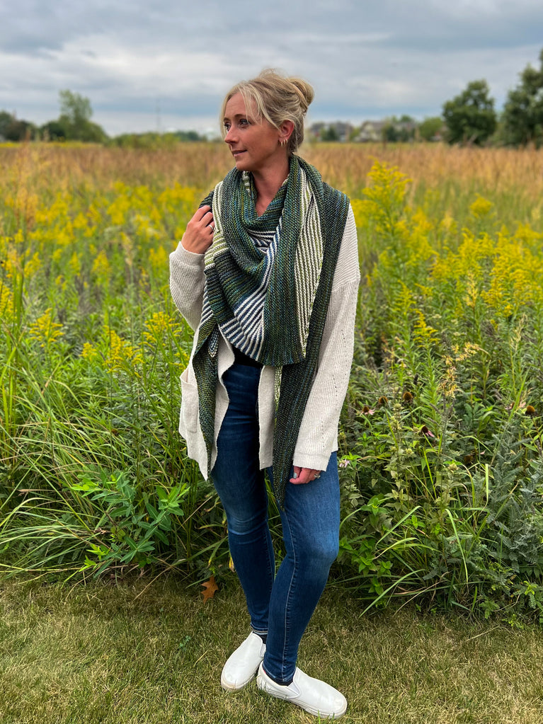 Happy Days Shawl Pattern – Three Birds Yarn Studio