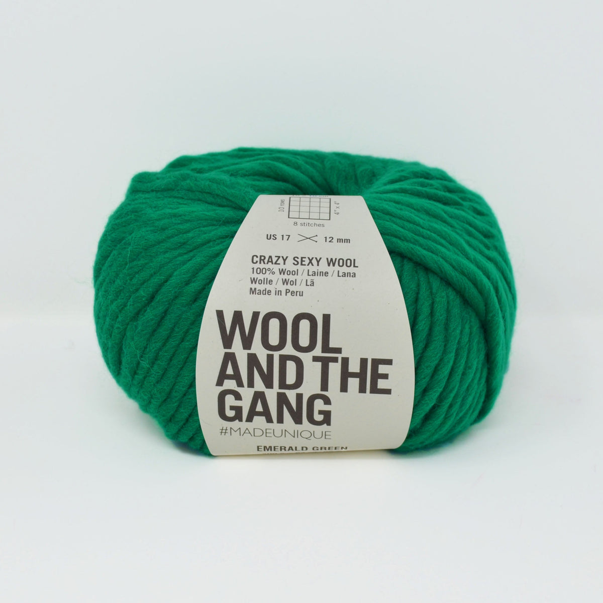 Crazy Sexy Wool Emerald Green