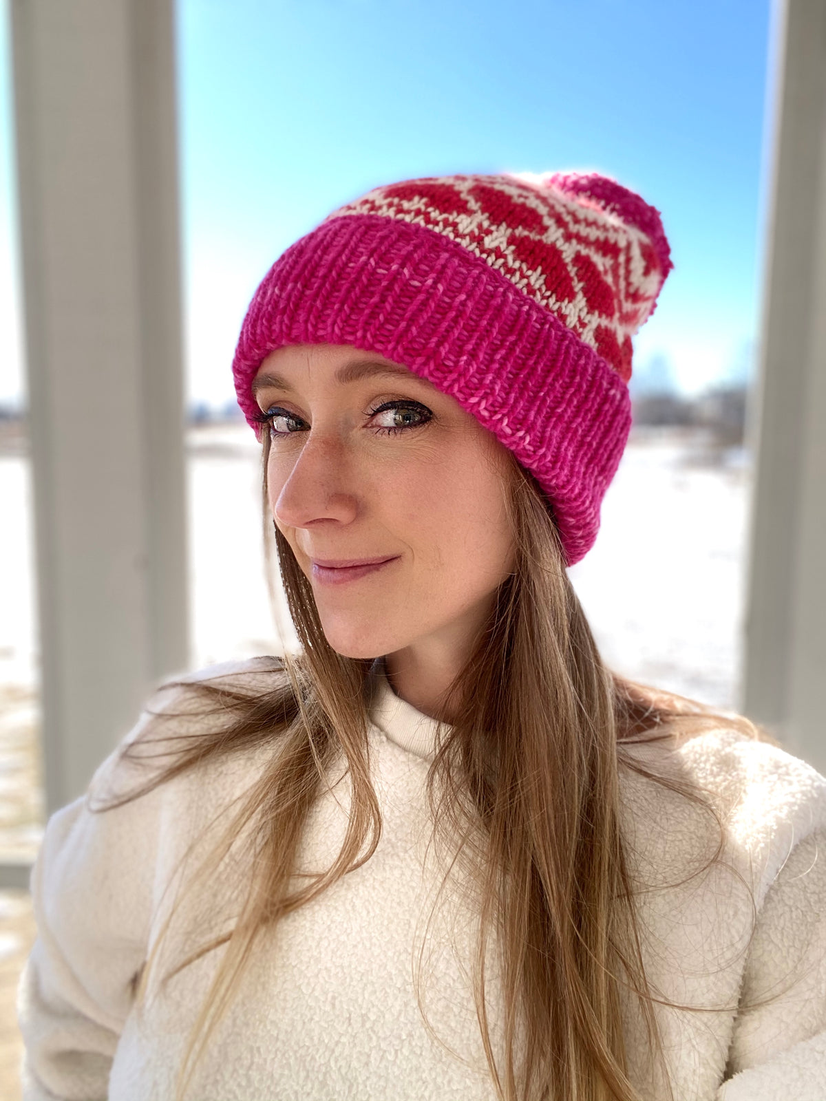 Love You Always Beanie Pattern – Three Birds Yarn Studio
